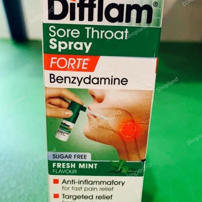 Jual Difflam Sore Throat Spray Forte | Shopee Indonesia