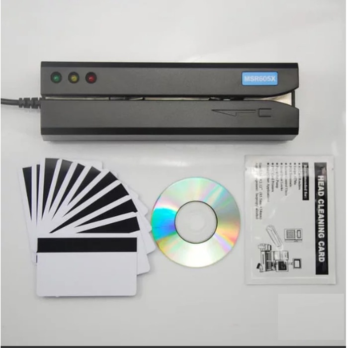 Jual DEFTUN MSR605X MSR 605X Magnetic Card Reader & Writer Encoder ...