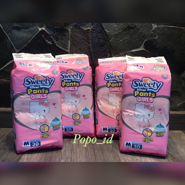 Jual SWEETY SILVER PANTS M30 (GIRL) | Shopee Indonesia