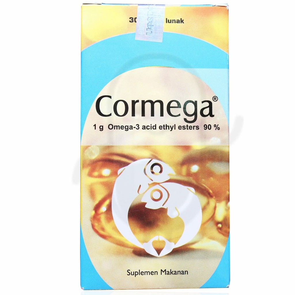 Jual Cormega Box Isi 30 Omega 3 EPA DHA (ED 11/2022) | Shopee Indonesia