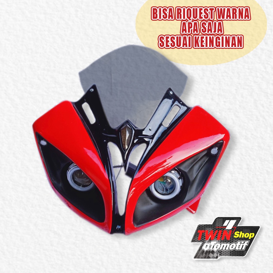 Jual Headlamp R15V2, Headlam R15V1 old model yamaha r6 topeng R15V2 ...