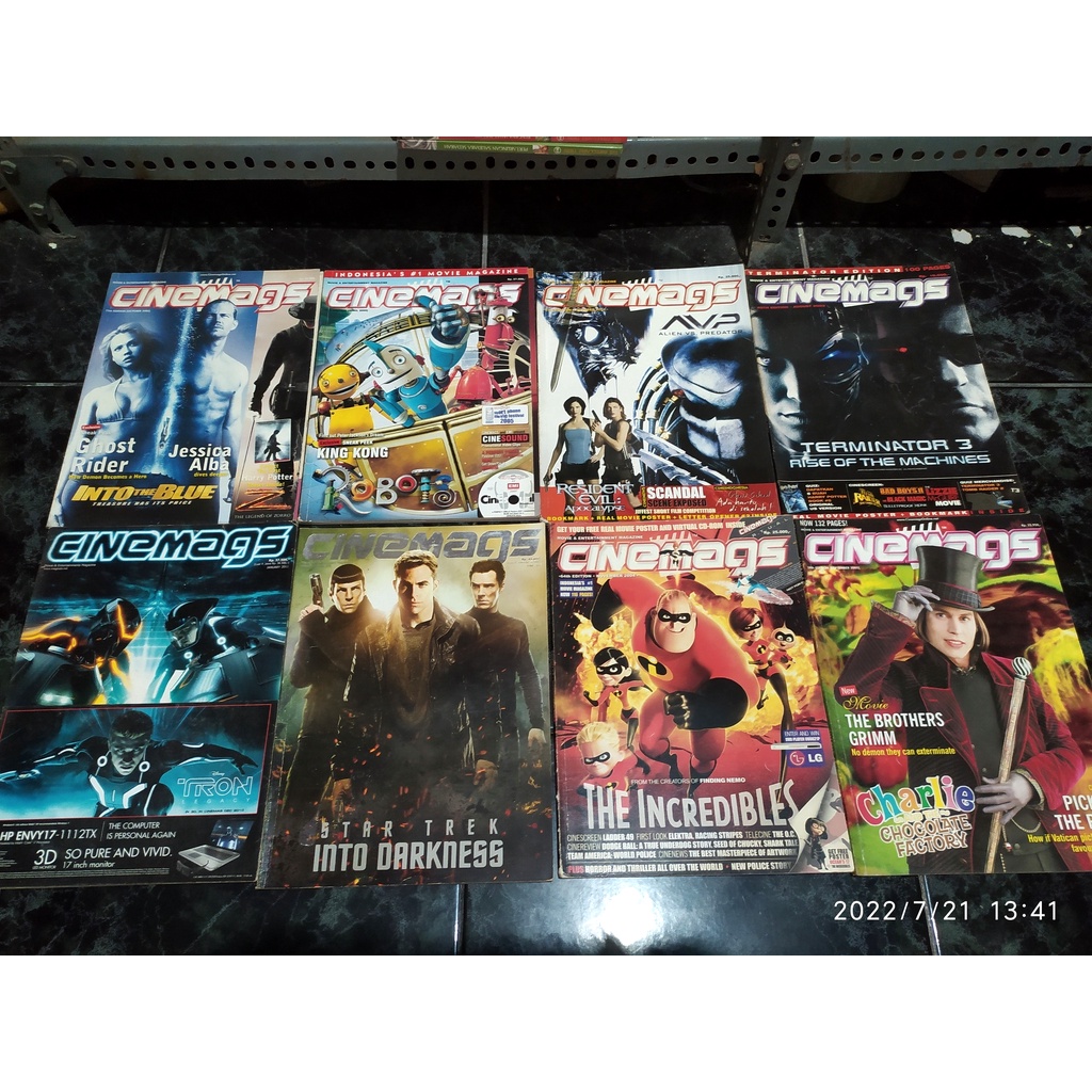 Jual Cinemags - Majalah Film part 2 | Shopee Indonesia