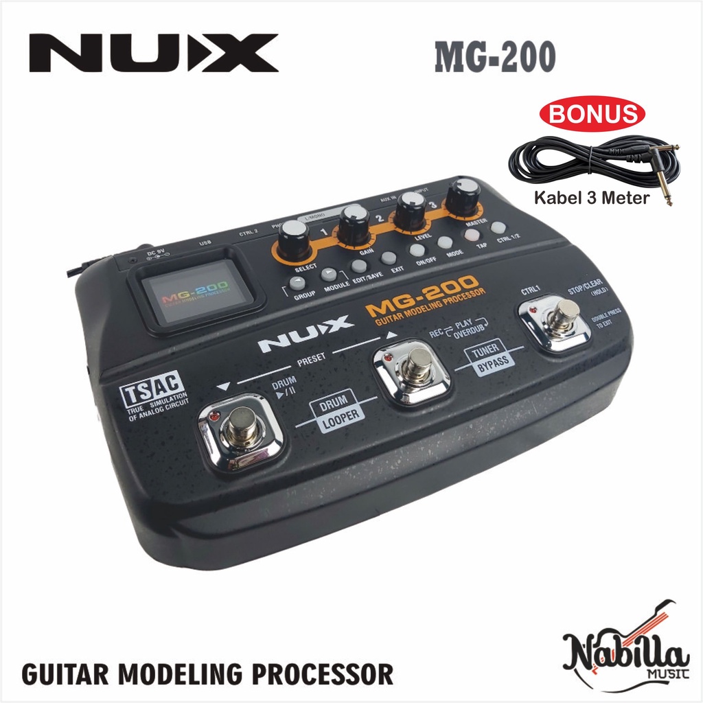 Jual NUX MG-200 MG200 MG 200 Original | Shopee Indonesia