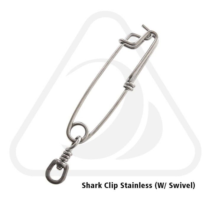 Jual Shark Clip Stainless Spearfishing Rigging Snap With Swivel Alat ...