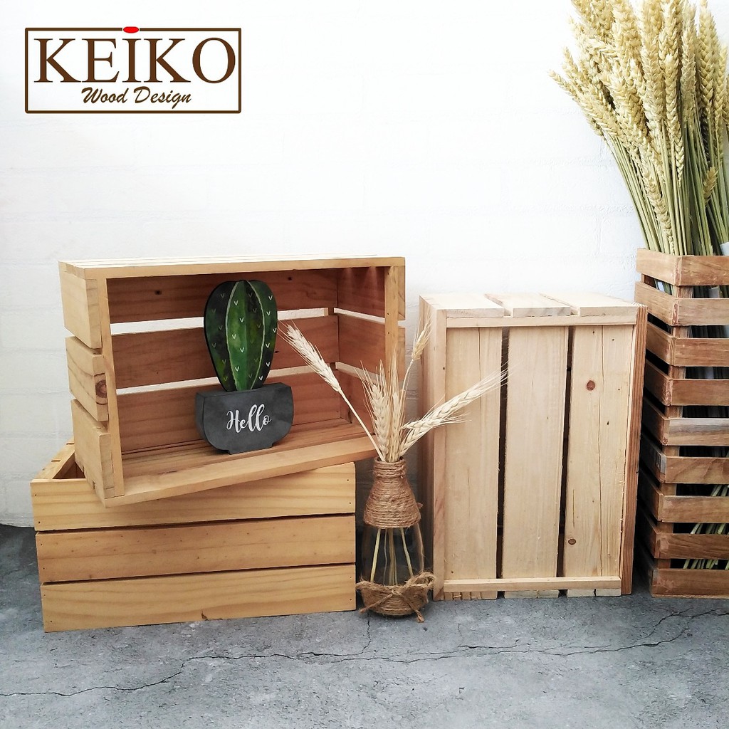 Jual Box Create kayu (30x20x15) | Shopee Indonesia