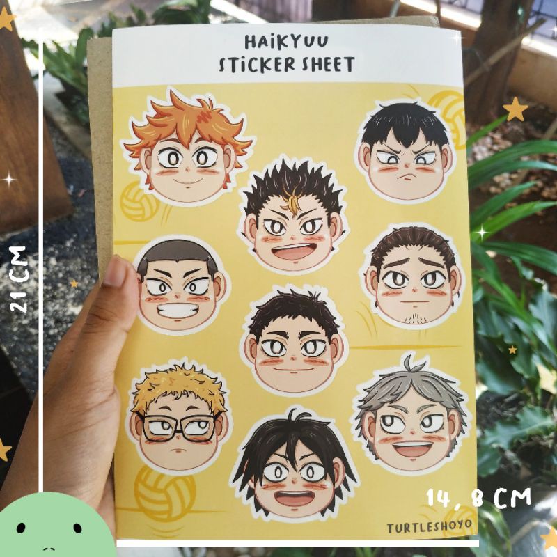 Jual Haikyuu!! Sticker Sheets | Shopee Indonesia