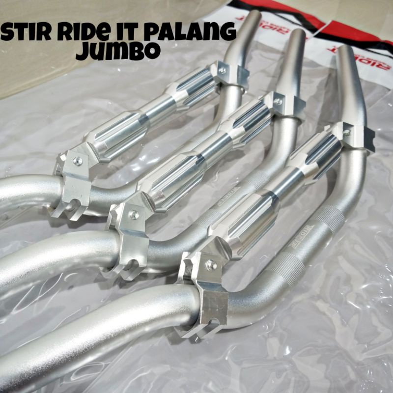 Jual STIR STANG RIDE IT PALANG JUMBO BIG SILVER JUMBO RIDE IT | Shopee ...