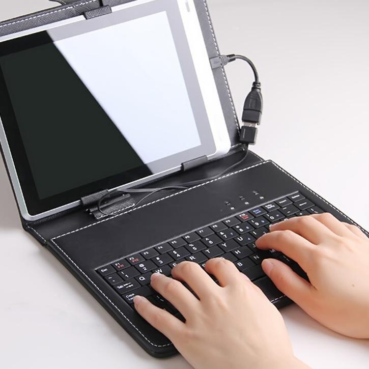 Jual Baru - 8inch/10.1inch Universal Keyboard Case for Tablet PC Wire ...