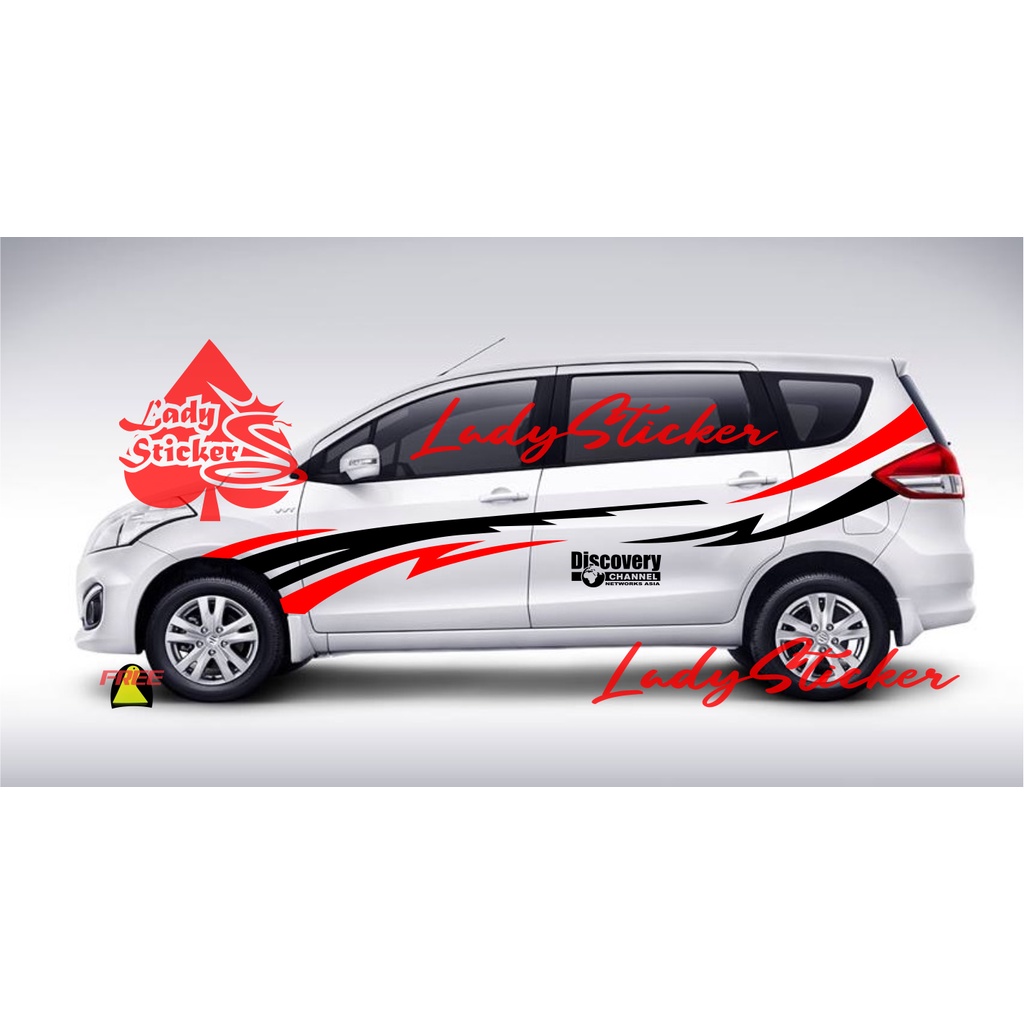 Jual STICKER ERTIGA CUTTING STICKER STIKER MOBIL SUZUKI ERTIGA XL 7 ...