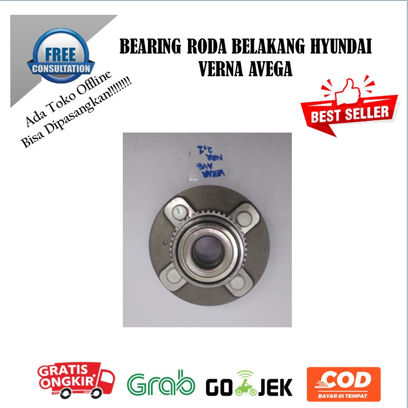 Jual BEARING RODA BELAKANG VERNA AVEGA LAHER HUB BEARING RODA BELAKANG ...