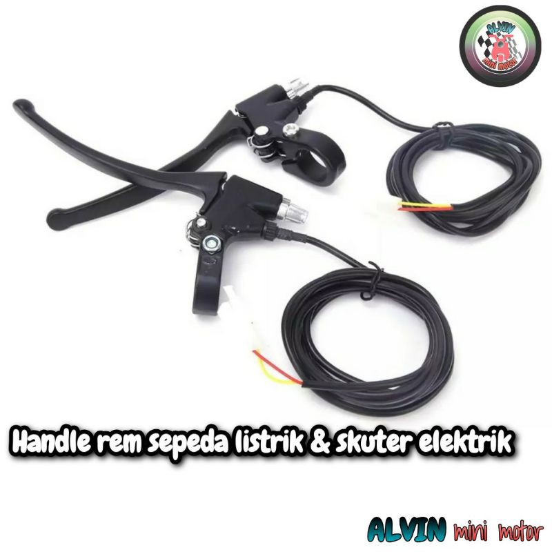 Jual Handle rem sepeda listrik tuas rem skuter elektrik brake electric ...