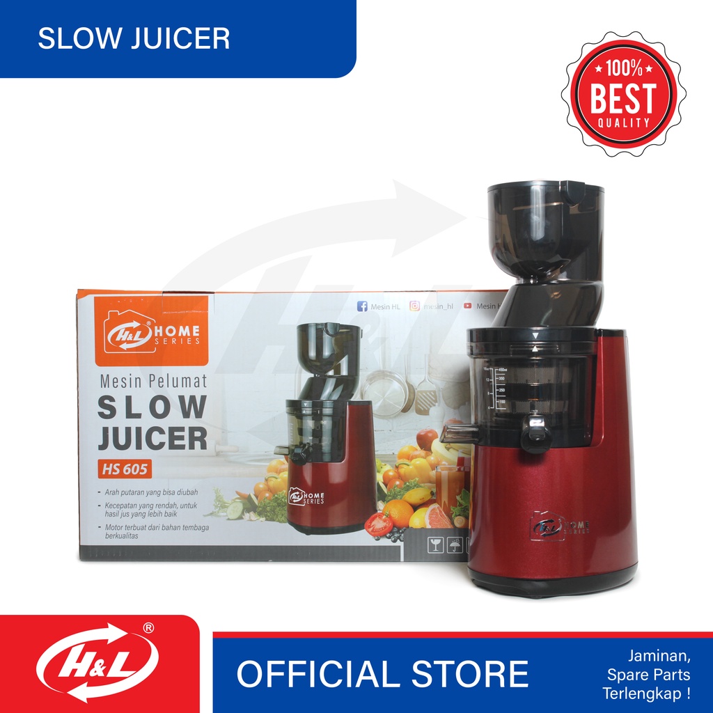 Jual HL Slow Juicer HS 605 Heavy Duty | Shopee Indonesia