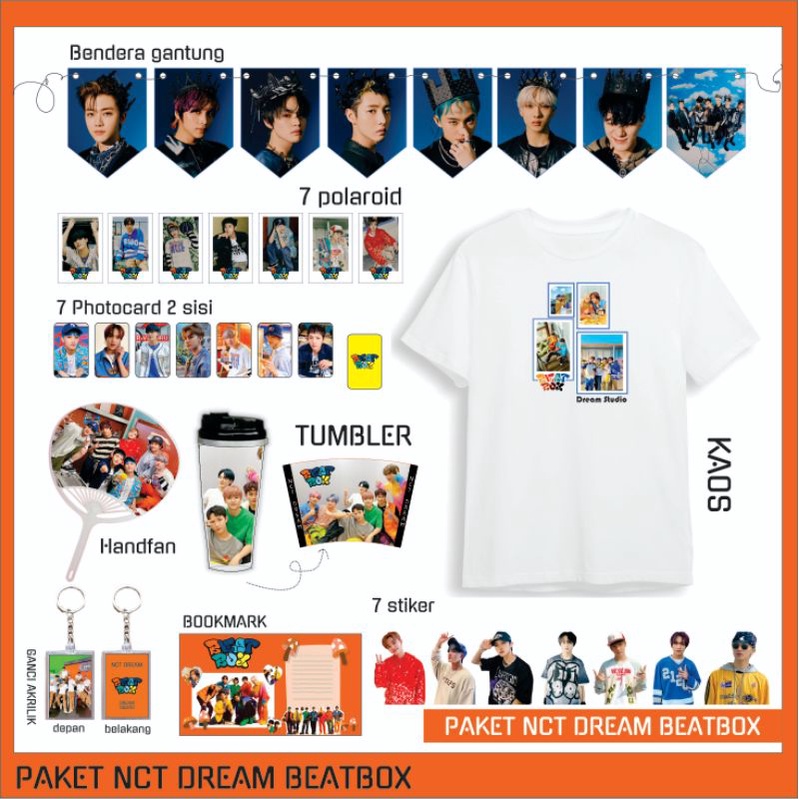 Jual Paket NCT Dream Glitch Mode, Beatbox | Shopee Indonesia