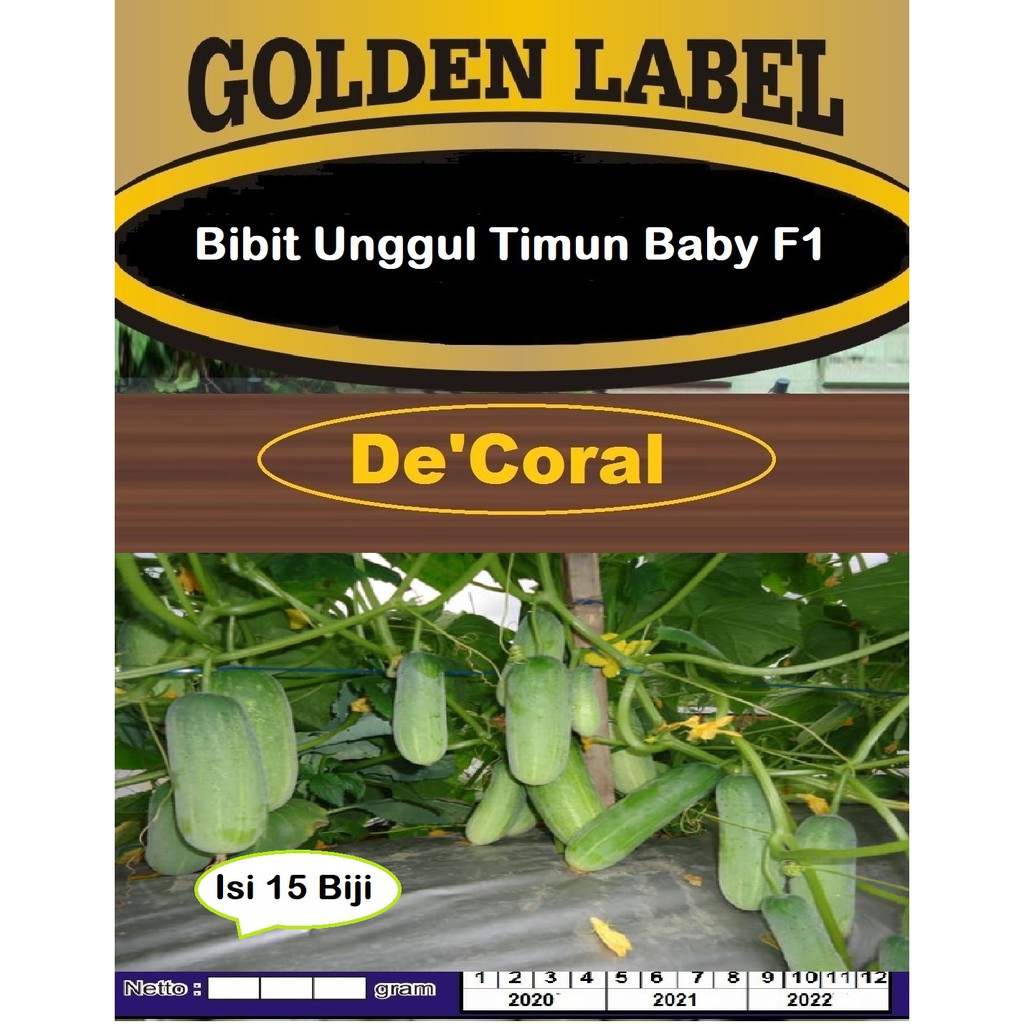 Jual Bibit Unggul Timun Baby F1 | Benih Timun Mini f1| Bibit Ketimun ...