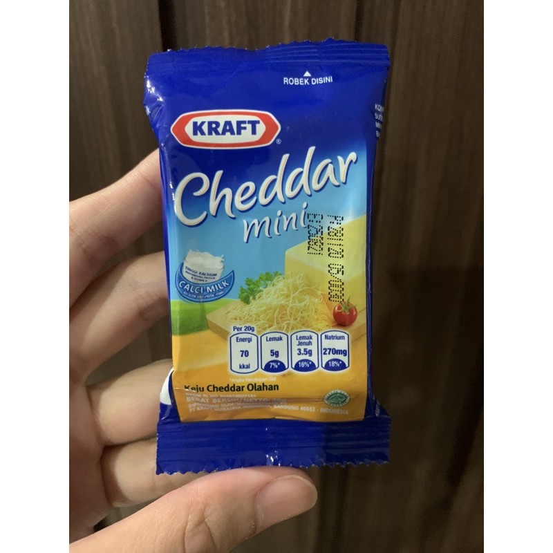Jual KRAFT CHEDDAR MINI | Shopee Indonesia