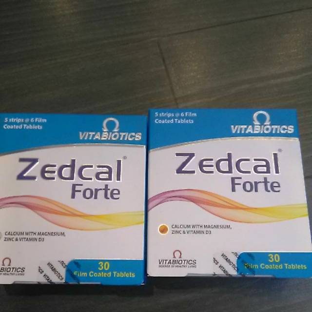 Jual Vitabiotics zedcal forte isi 30 tab | Shopee Indonesia