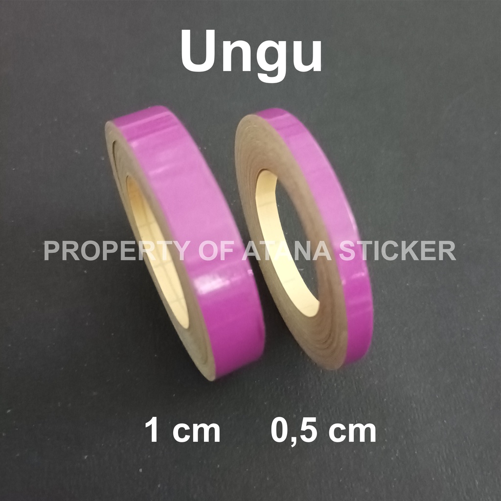 Jual Stiker List Velg Body Sepeda Motor Matic Mobil Ungu Violet Purple ...