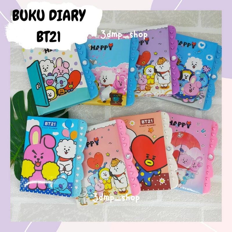Jual buku diary bt21 kpop | Shopee Indonesia
