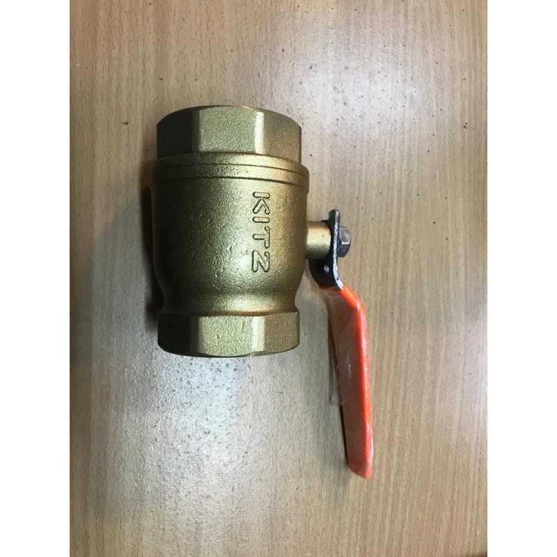 Jual Ball Valve / Stop kran 1 inch merek KITZ | Shopee Indonesia