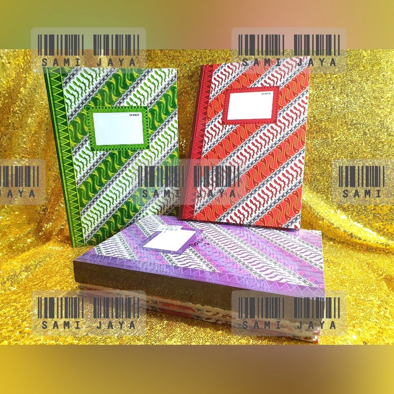 Jual Buku Hardcover Folio F4 Okey 100 Lembar | Shopee Indonesia