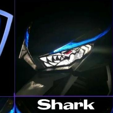 Jual Mata Shark dan alis polos vario led | Shopee Indonesia