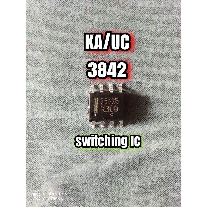 Jual Ic switching KA UC 3842 SMD untuk charger motor listrik | Shopee ...