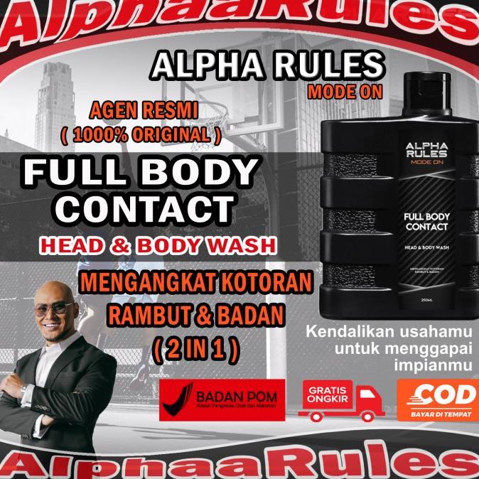 Jual Alpha Rules Full Body Contact - Body Wash & Shampoo 250 ml ...