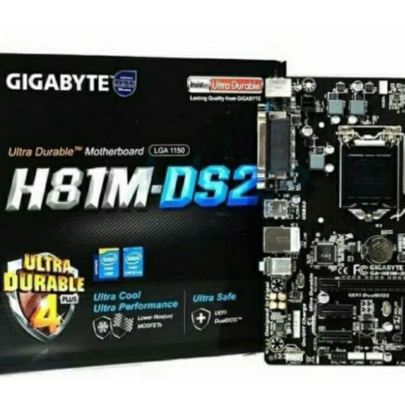 Jual Mainboard H81M DS2 Garansi Resmi | Shopee Indonesia