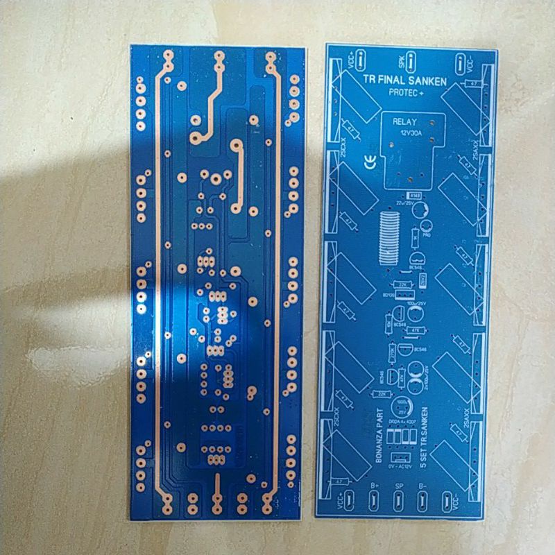 Jual PCB TR Final Sanken 2U 20cm + Protect FR4 | Shopee Indonesia