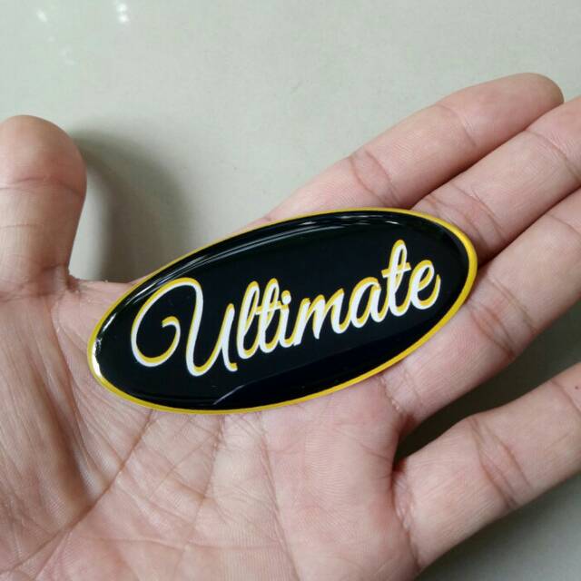 Jual Stiker ultimate emblem ultimate stiker timbul | Shopee Indonesia