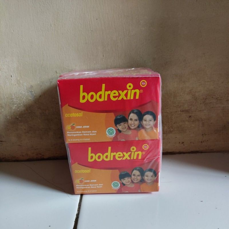 Jual Bodrexin 1 Box isi 12 pak (1 pak @ 4 tablet) | Shopee Indonesia