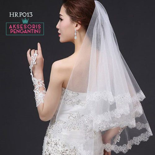 Jual Wedding Veil Kerudung Pengantin Slayer Wanita Putih Hrp013 ...