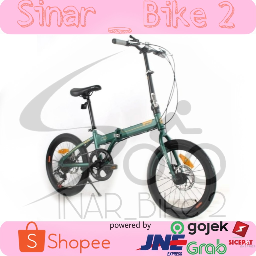 Jual Sepeda Lipat 20Inch Bnb Amos 7Speed Shimano | Shopee Indonesia