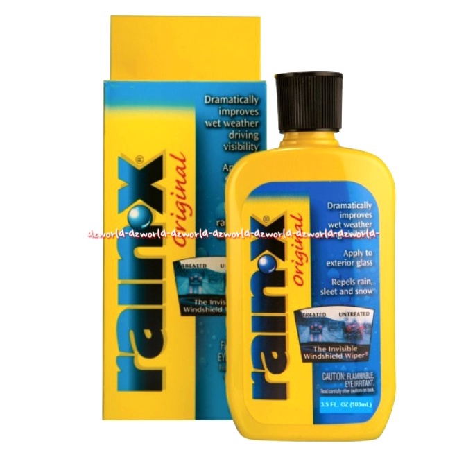 Jual Rainox Rain-X Glass Water Repellent 103ml Pelapis Kaca Mobil Anti ...