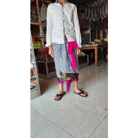 Jual saput poleng bali | Shopee Indonesia