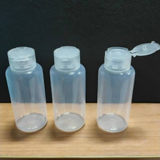 Jual Botol Plastik Kosong 50ml Fliptop / Botol Untuk Handsanitizer ...