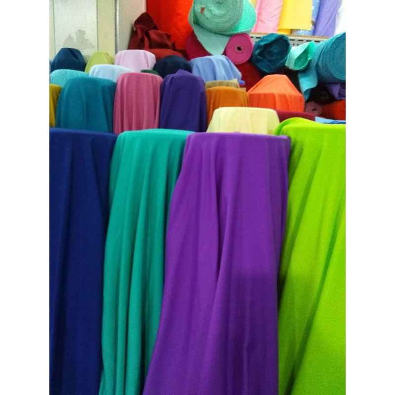 Jual Kain Katun TC/ BahanTetoron Katun/ Kain Poplin Tetoron Katun ...