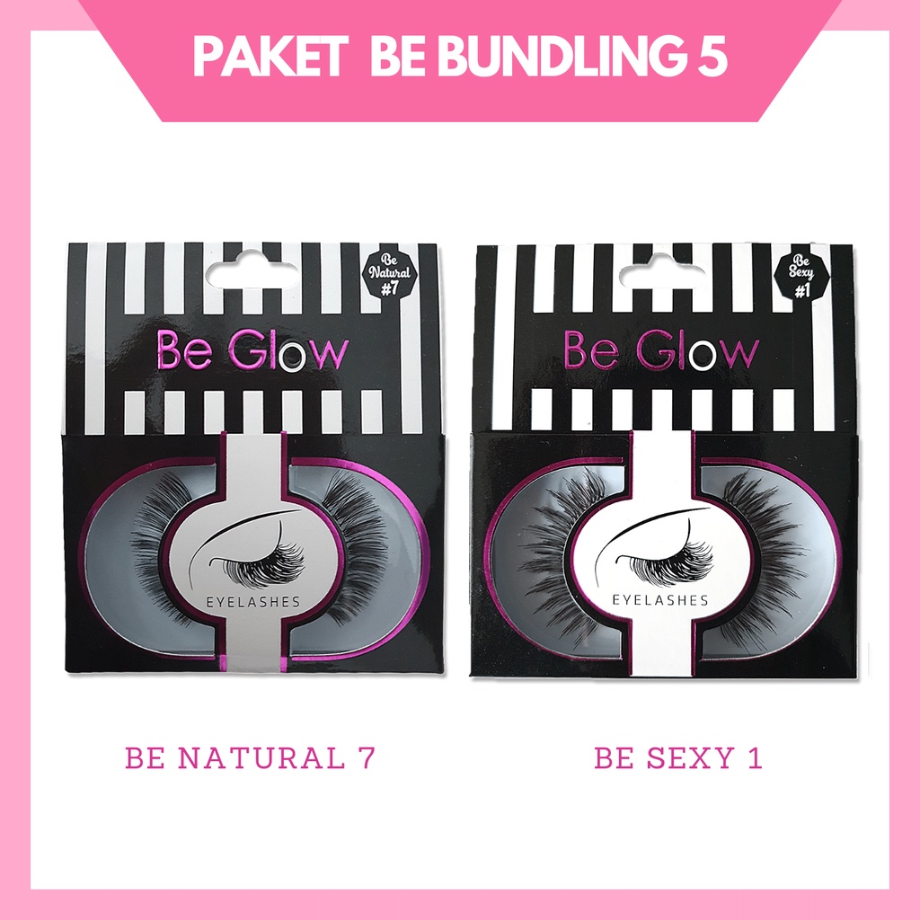 Jual Be Glow - Be Bundling 5 (Be Natural 7 and Be Sexy 1) | Shopee ...