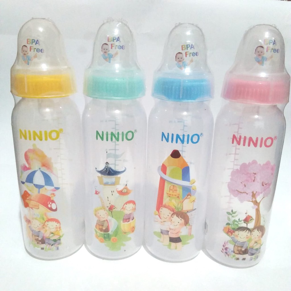 Jual Botol Ninio Square Polos 240ml | Shopee Indonesia