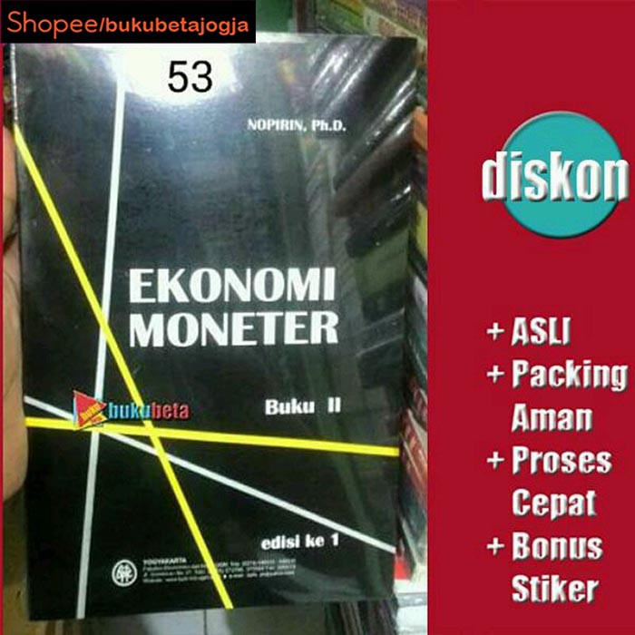 Jual Ekonomi Moneter Buku 2 Edisi 1 - Nopirin | Shopee Indonesia