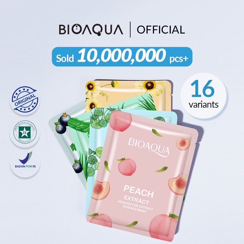 Jual BIO AQUA SHEET MASK | Shopee Indonesia