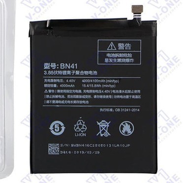 Jual PPL- BATERAI BATTERY ORIGINAL 100 XIAOMI BN41 XIAOMI REDMI NOTE 4 ...