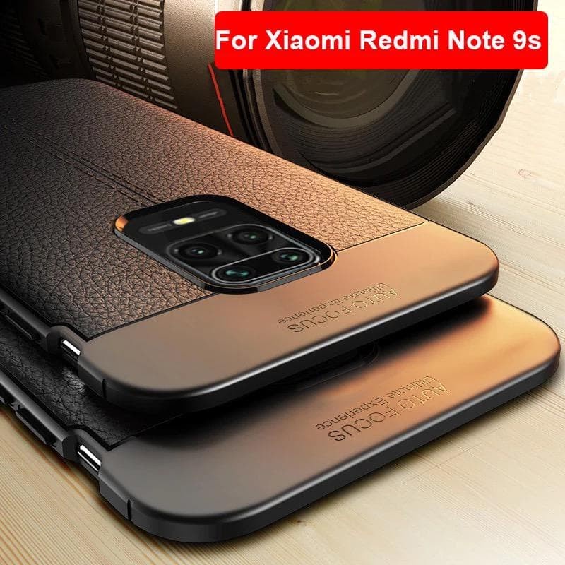 Jual REDMI NOTE 9 PRO CASE AUTO FOCUS LEATHER SERIES / AUTOFOCUS ...