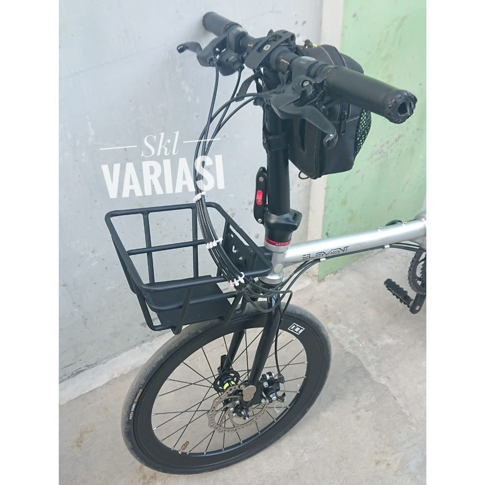 Jual Keranjang Sepeda Lipat Front Rack Depan Rak Sepeda Keranjang ...