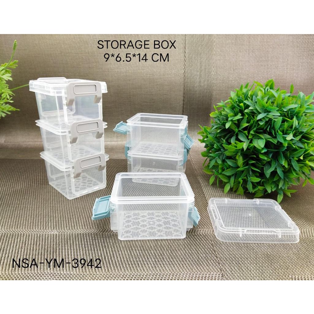 Jual Kotak Box Penyimpanan Storage Box 1 Set Isi 3 Pcs - 2 Warna ...