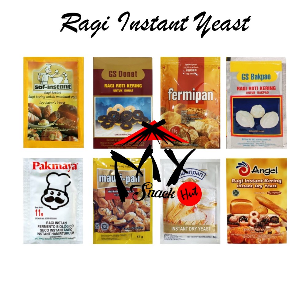 Jual INSTANT YEAST RAGI - PENGEMBANG HAAN ANGEL MAURIPAN PAKMAYA ROTI ...
