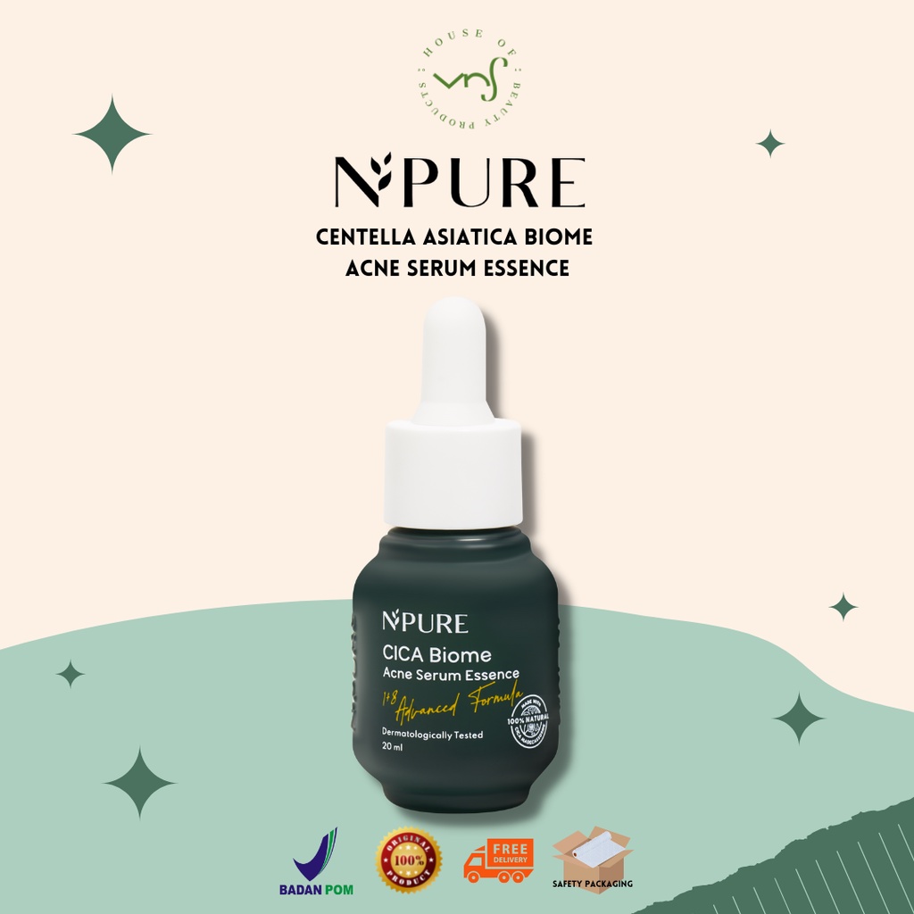 Jual NPURE CICA BIOME Acne Serum Essence - Cica Series | Shopee Indonesia