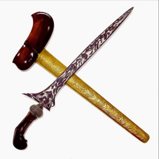 Jual Keris Sempaner Kuno Pamor Miring Lar Gangsir Sepuh Kuno | Shopee ...
