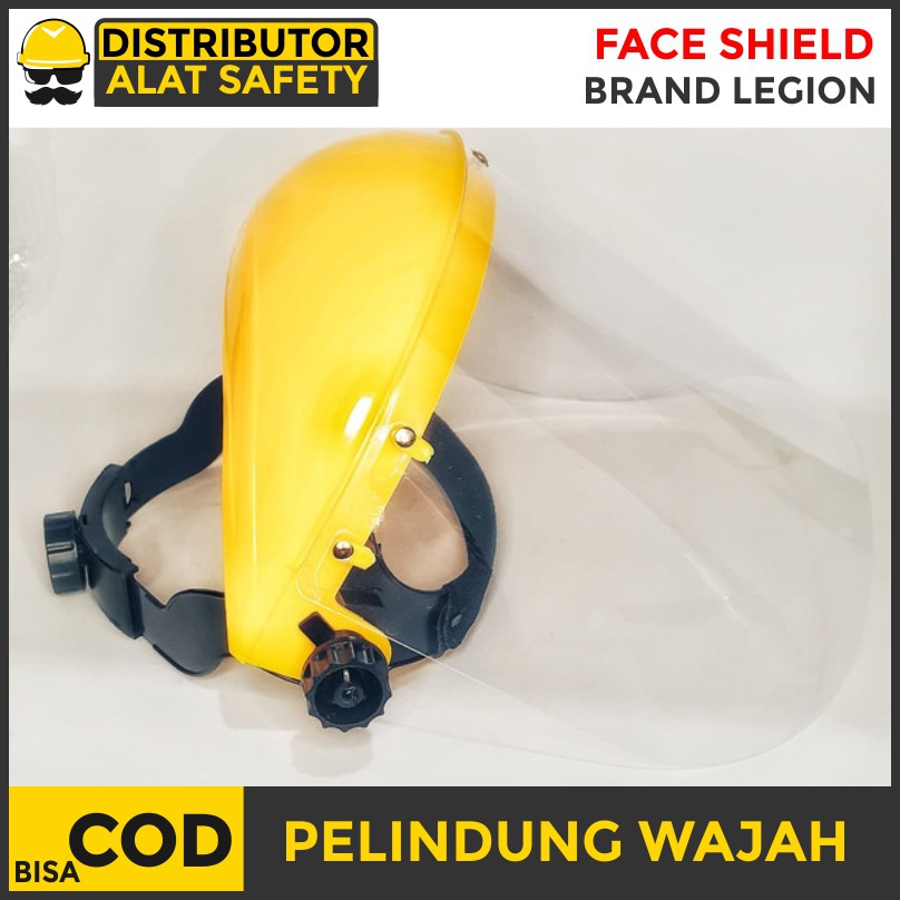 Jual FACESHIELD PELINDUNG MUKA FULL FACE VISOR WELDING | Shopee Indonesia