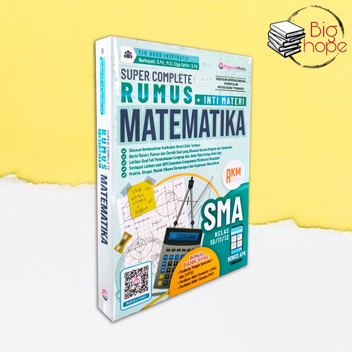 Jual BUKU RUMUS SMA - RUMUS MATEMATIKA SMA - SUPER COMPLETE RUMUS ...